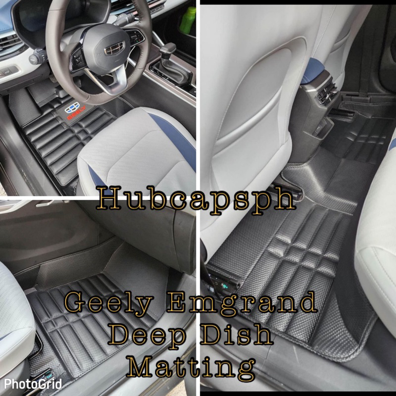 MOST PERFECT FIT Geely Logo Emgrand 2022 Premium Diamond Deep dish ...