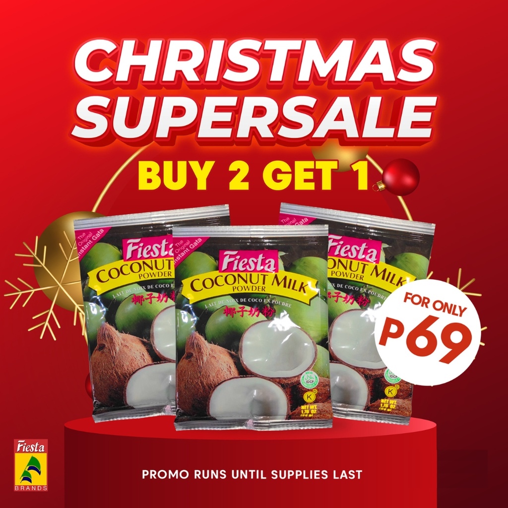 Fiesta Coconut Milk Powder 50g Buy 2 plus 1 | Lazada PH