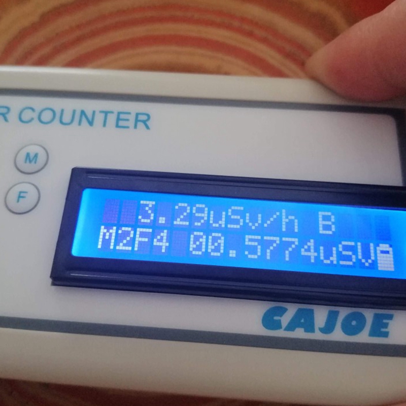GMV2 Portable Handle Geiger Counter Radiation Dosimeter EMF Meter ...