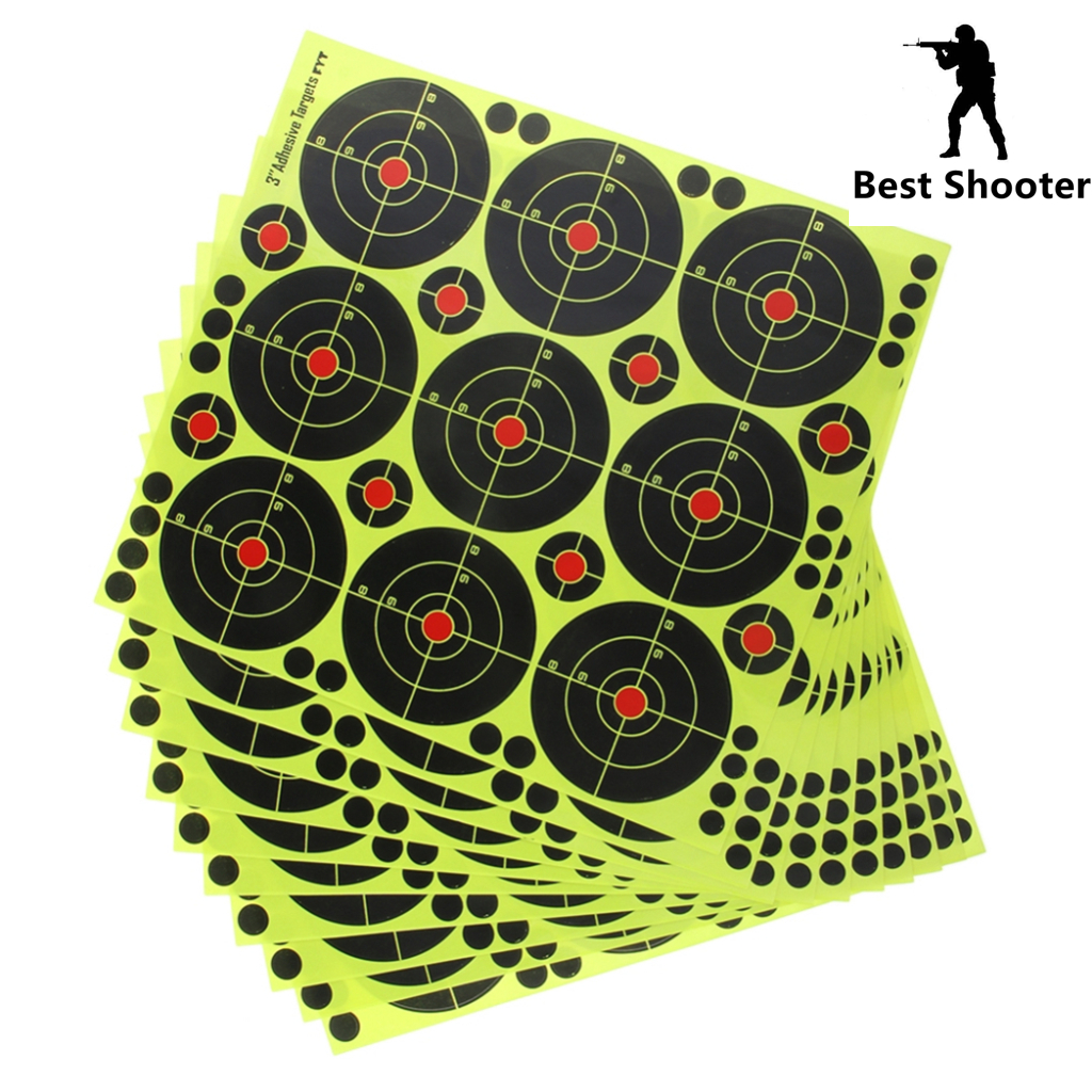 8-inch Splatter Target Adhesive Shooting Target Stickers Shooting Aim ...