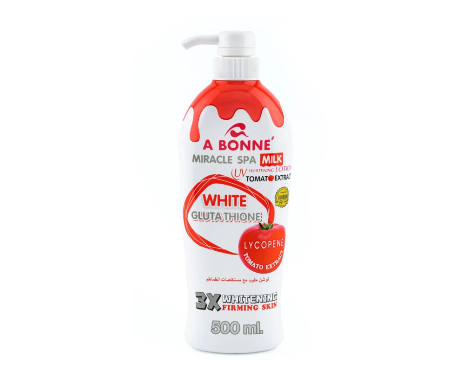 A BONNE MIRACLE SPA MILK WHITENING LOTION W/ TOMATO EXTRACT 500 ML ...