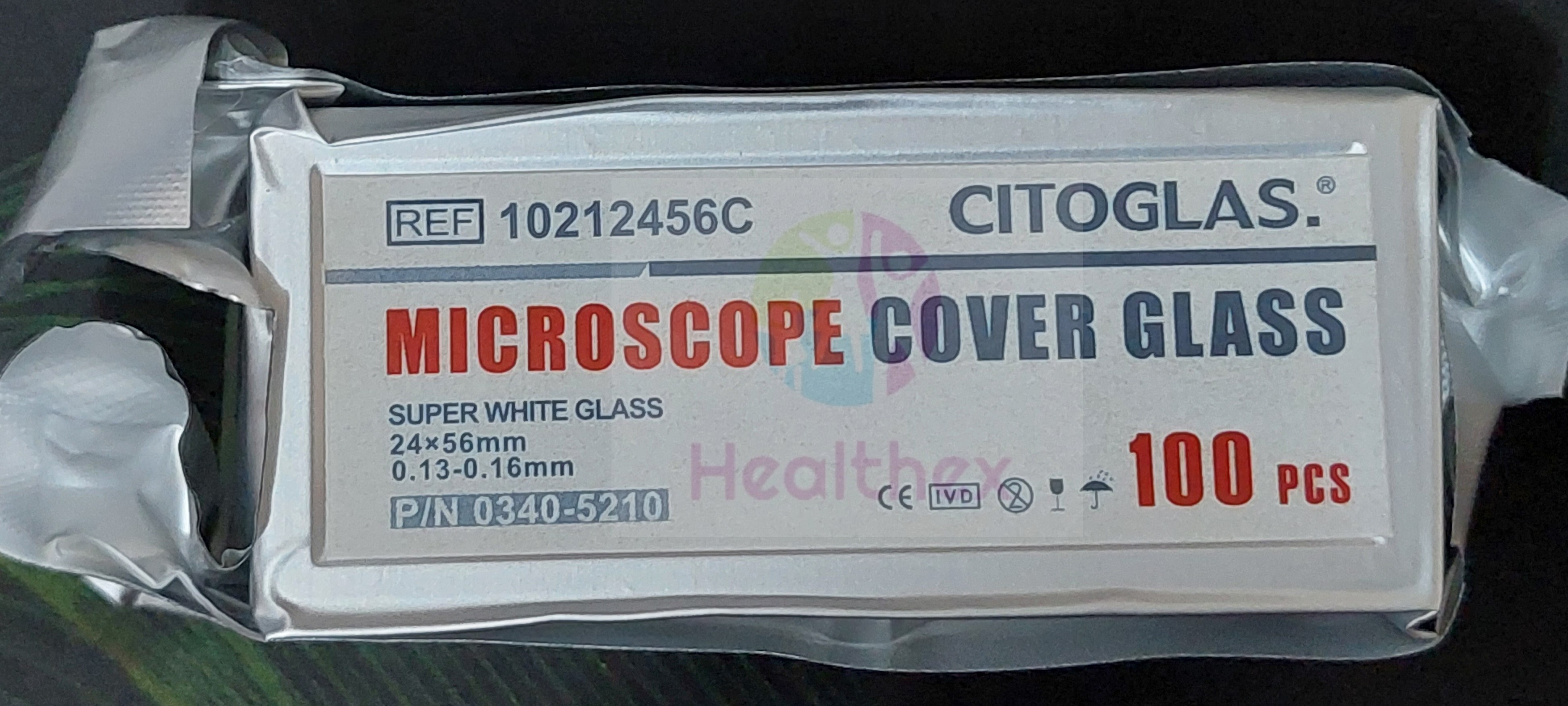 Citoglas Microscope Cover Glass 100pcs per pack | Lazada PH