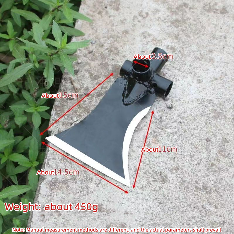 （COD） Agricultural Steel Hollow Hoe Hand Harrow Planting Vegetable Farm ...