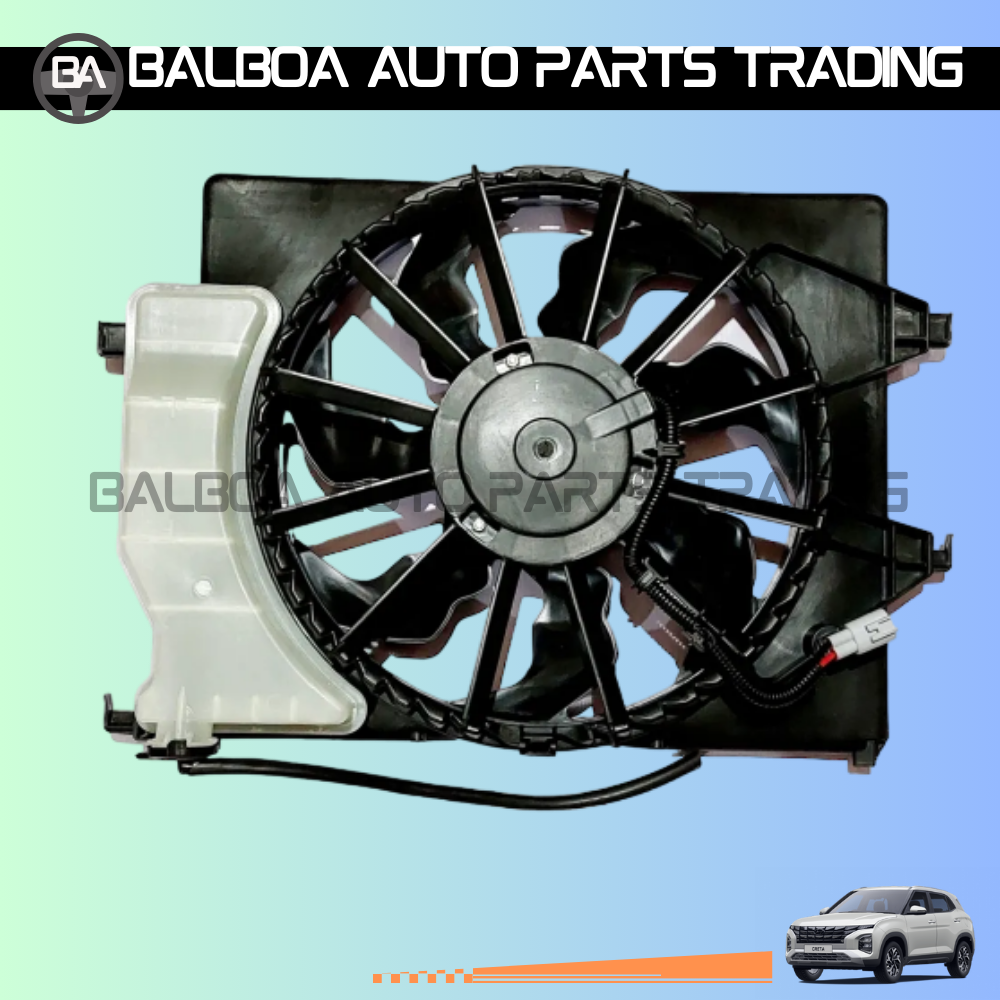 Hyundai Reina Radiator Cooling Fan Assembly, 25380-D0000 Original HALLA ...