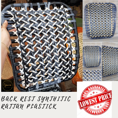 Plastic Back Rest synthetic Rattan | Lazada PH