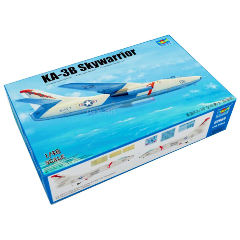 Trumer 02869 1/48 Scale KA-3B A3 KA3B Skywarrior Aerial Air Refueling ...