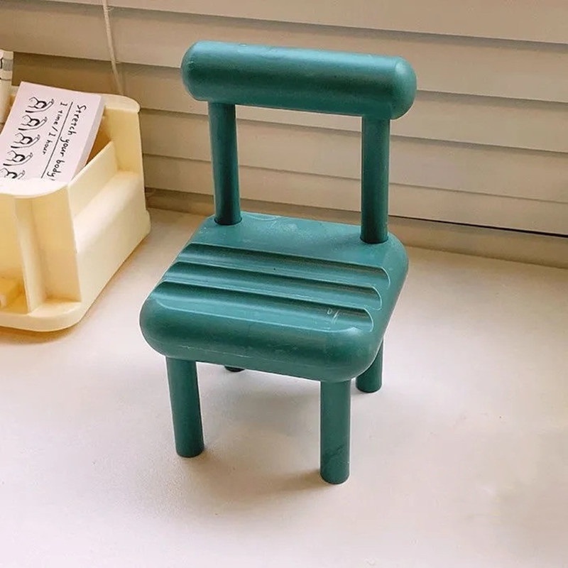 Portable Mini Mobile Phone Stand Desktop Chair Stand 4 Color Adjustable ...