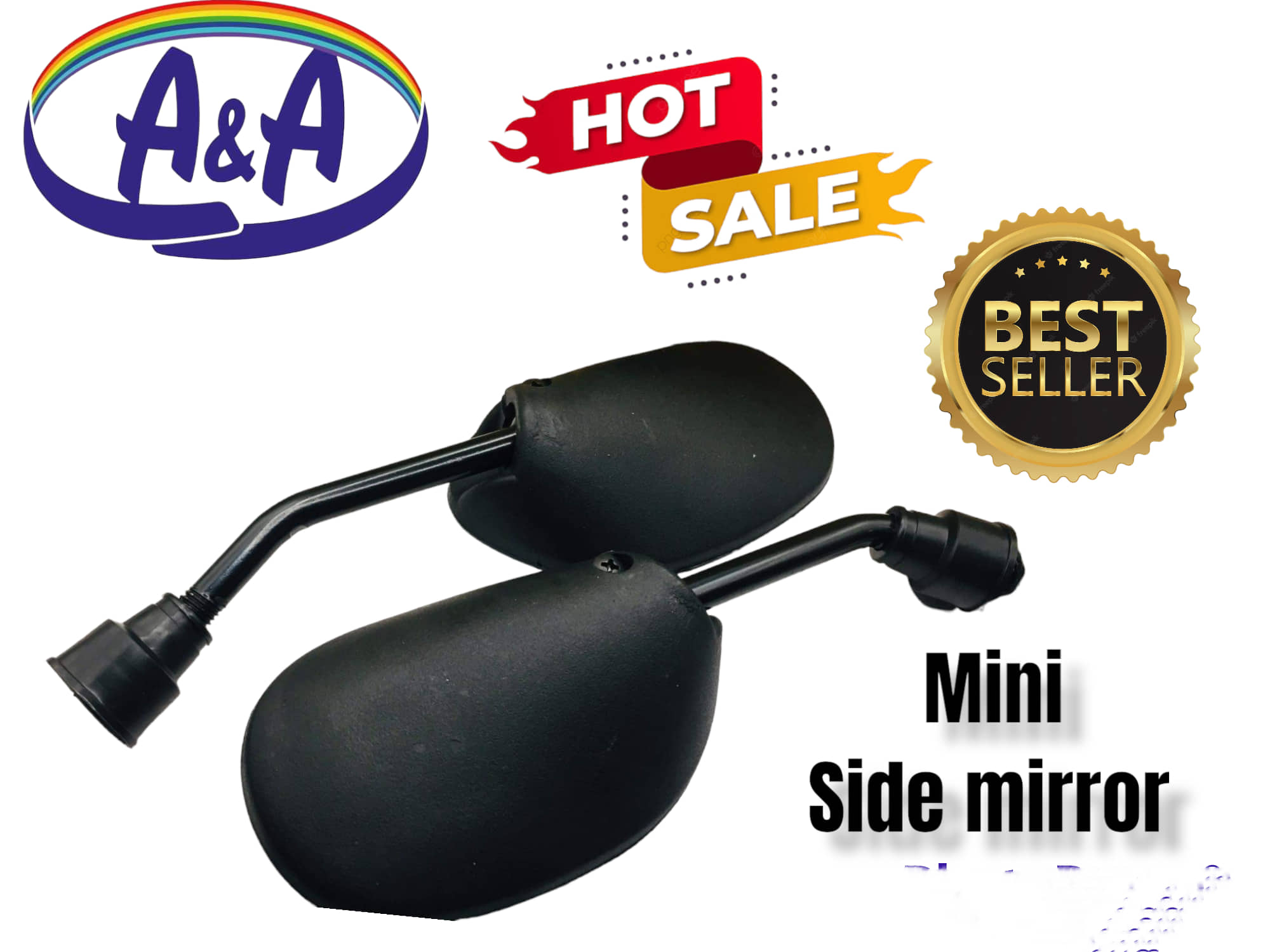 HONDA PCX 150 | MOTORCYCLE SIDE MIRROR MINI BILOG UNIVERSAL | COD ...