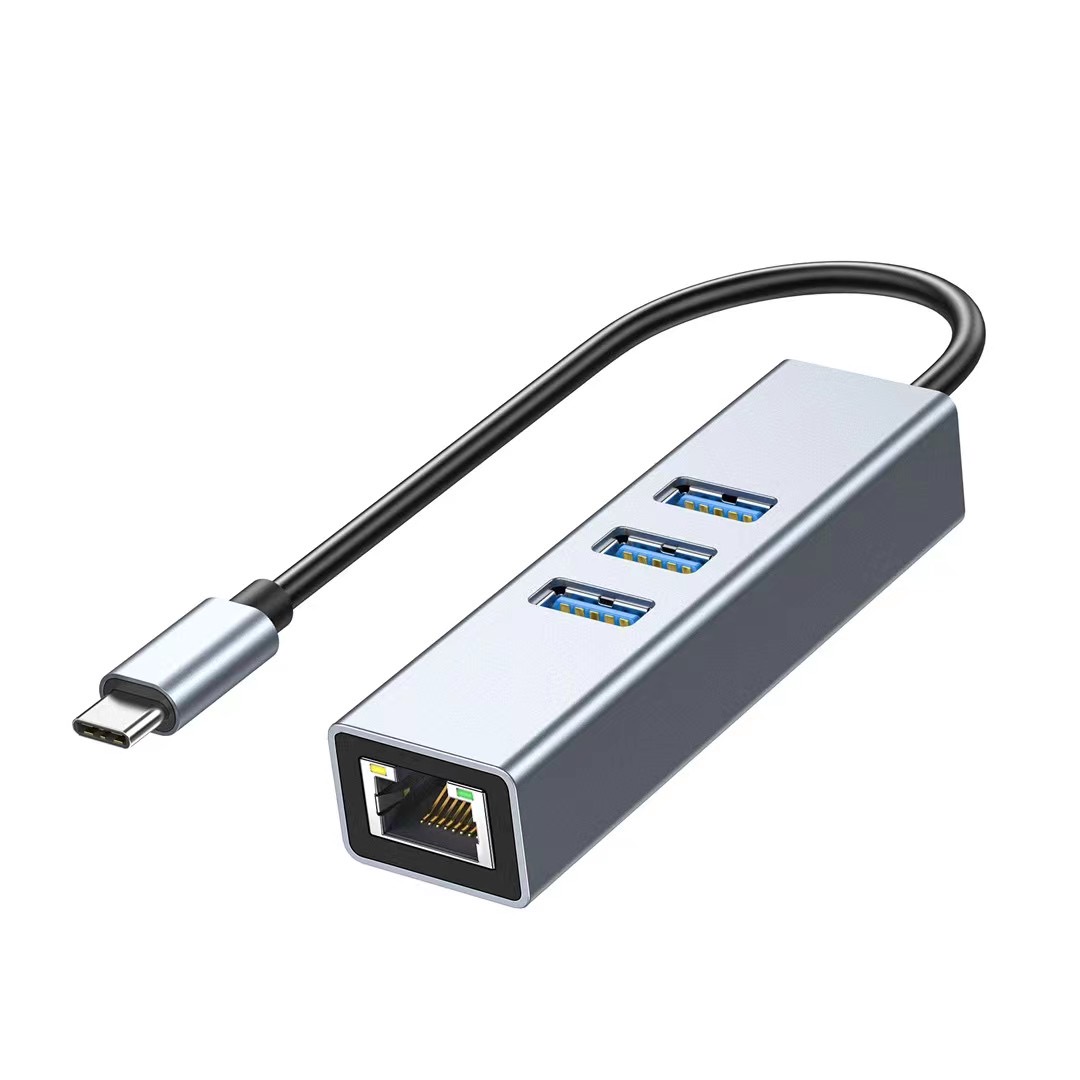ODBORE USB HUB for laptop USB 3.0 Hub To Rj45 Ethernet Network Adapter ...