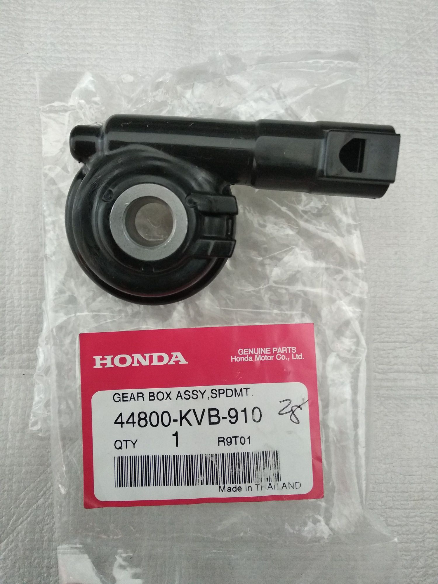 HONDA BEAT FI BEAT CARB ZOOMER SPEEDOMETER GEAR BOX 44800-KVB-910 ...