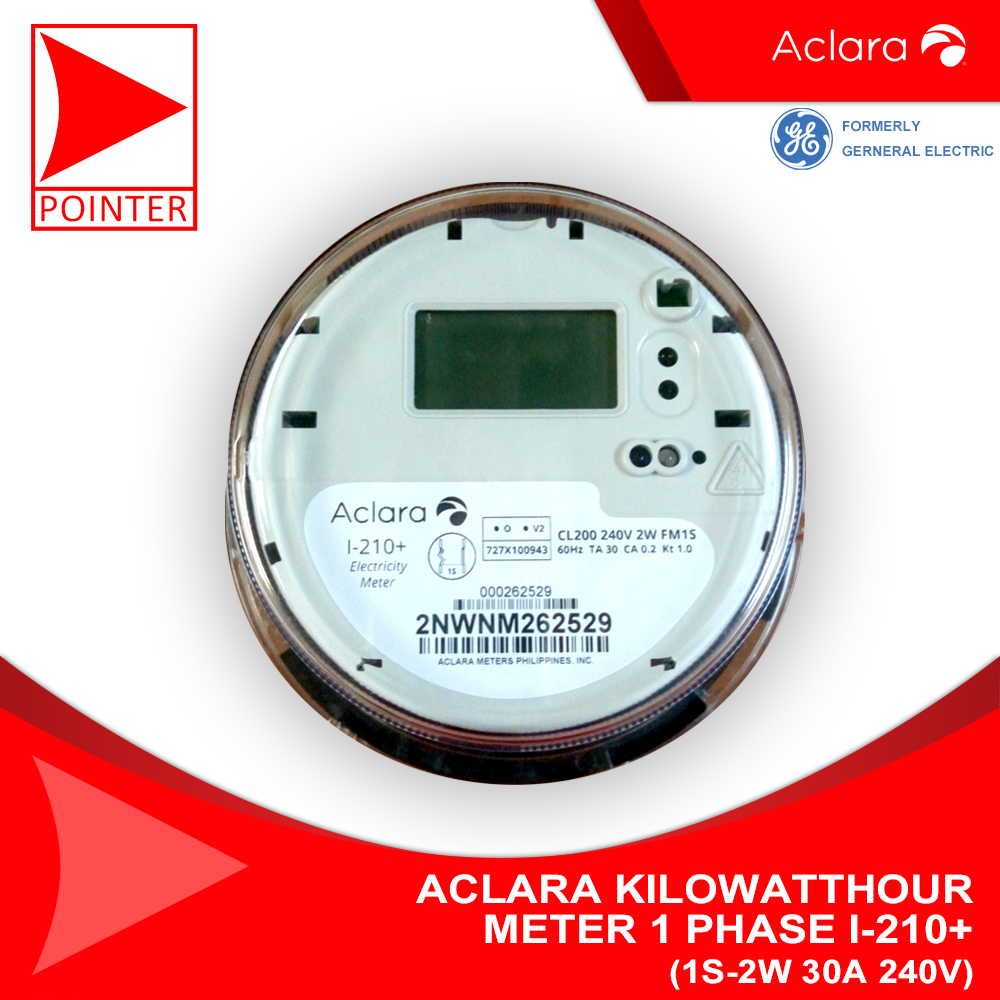 ACLARA KILOWATTHOUR METER 1 PHASE I-210+ | Lazada PH