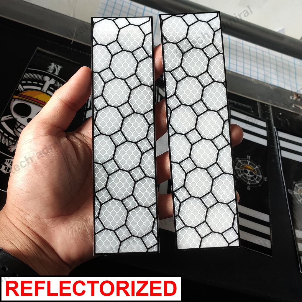 Alloy Top Box Sticker Waterproof Honey Comb (REFLECTORIZED) | Lazada PH