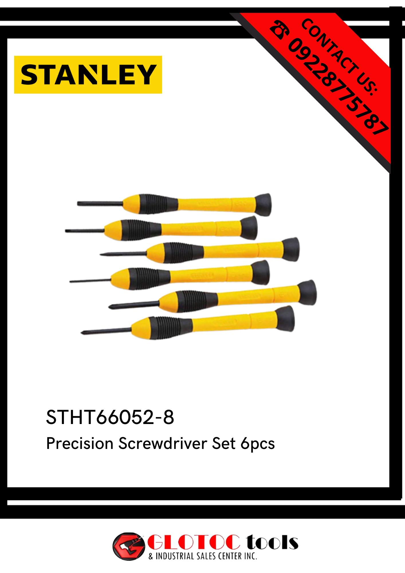 STANLEY Precision Screwdriver Set 6pcs STHT66052-8 | Lazada PH