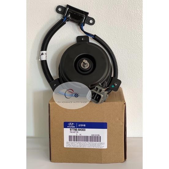 Hyundai Grand Starex Fan Motor Radiator / Condenser 2008-2017 97786 ...