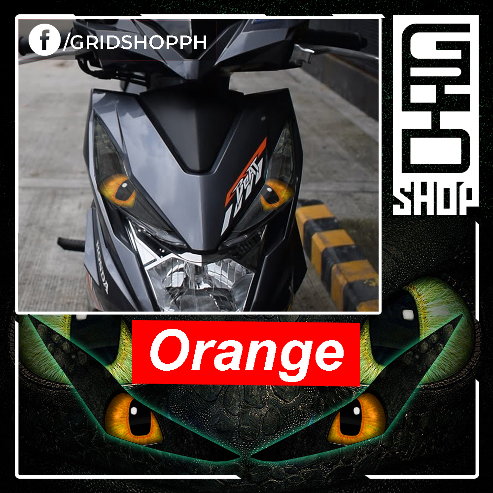 Toothless Winker Eye for Honda Beat Fi | Lazada PH