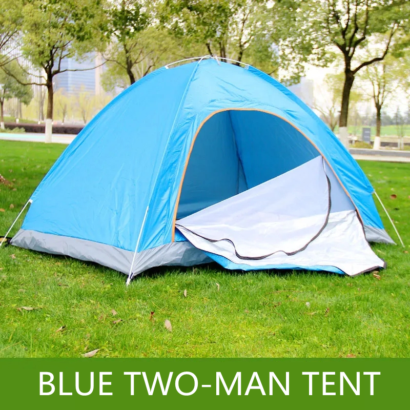 Tent 3-4 Persons Pop up Waterproof Automatic Tent Outdoor Foldable Dome ...