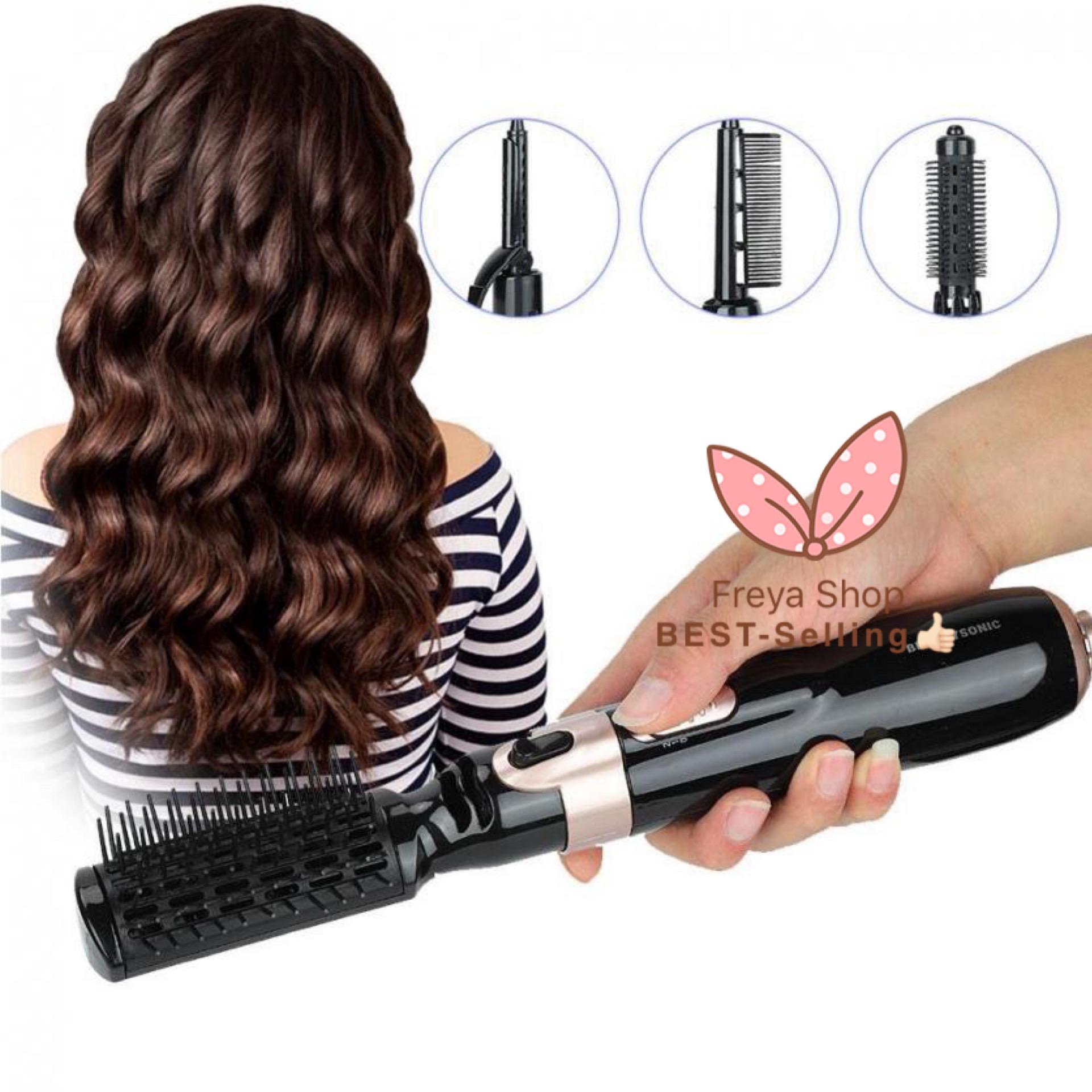freya. Multifunctional Electric Hair Dryer Curler Ionic Comb Big Wave ...