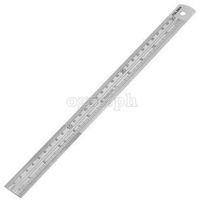 Tolsen 35026 Stainless Steel Ruler 300mm (12”) | Lazada PH