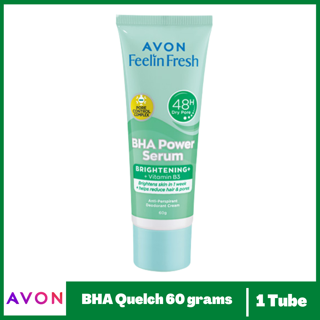 AVON Feelin Fresh BHA Powder Quelch 60g ( 1 TUBE ) | Lazada PH
