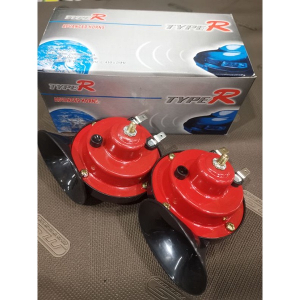 Motorcycle Dual snail horn TYPE R UNIVERSAL | Lazada PH