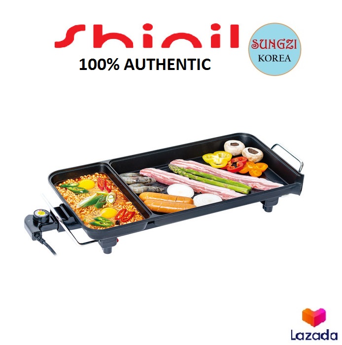 SHINIL Triple Wide Electric Samgyupsal / Samgyeopsal Korean Grill SGP ...