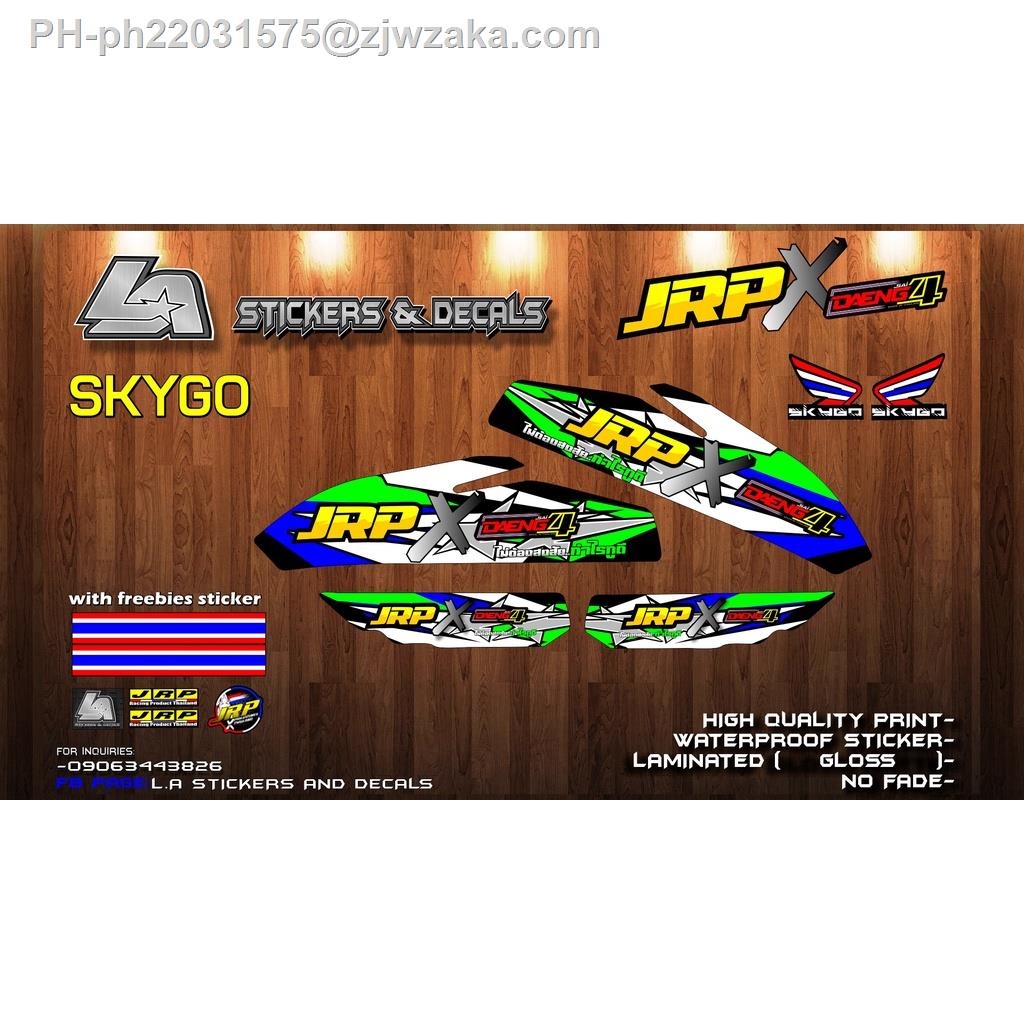 sticker decals for motorcycle SKYGO 125/175 TANK JRP X DAENG STOCK ...