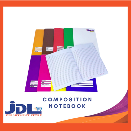JDL IDOLS or HOTS and P1 assorted brand colored Notebook Spiral, w ...