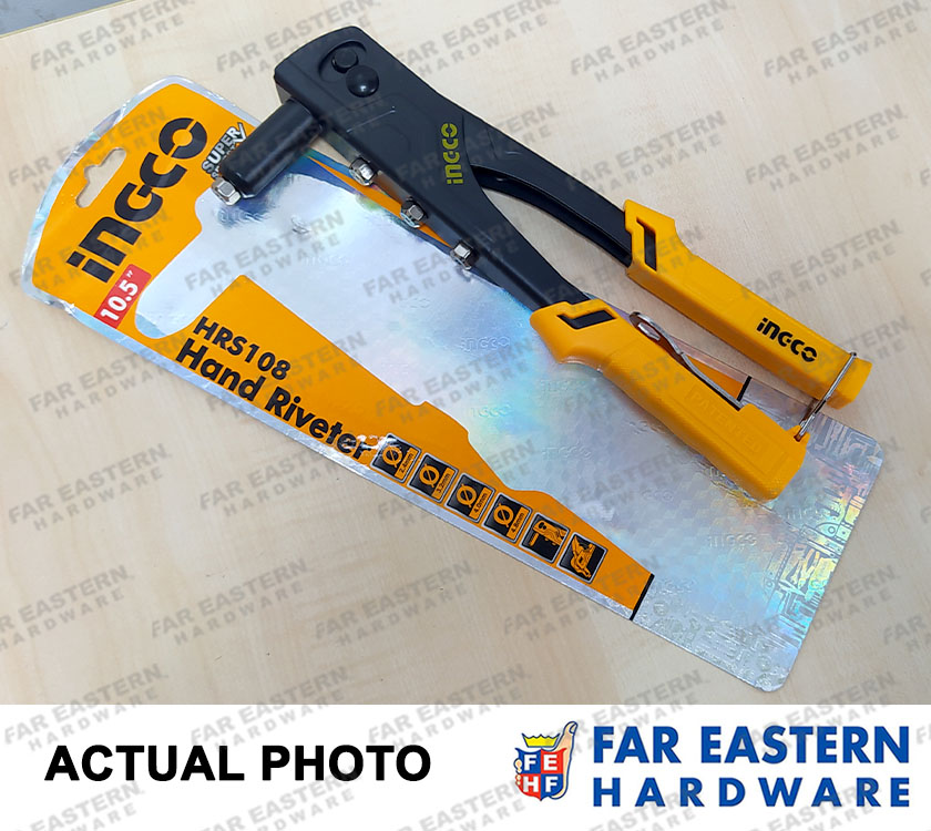 INGCO Hand Riveter for Blind Rivets 10.5" HRS108 INHT | Lazada PH