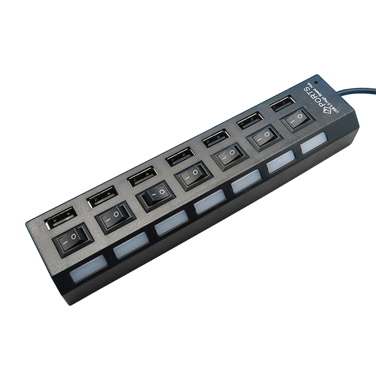 [Pantorastar] 4/7พอร์ต USB Hub Splitter Multi-Port Switch HUB สำหรับ PC ...