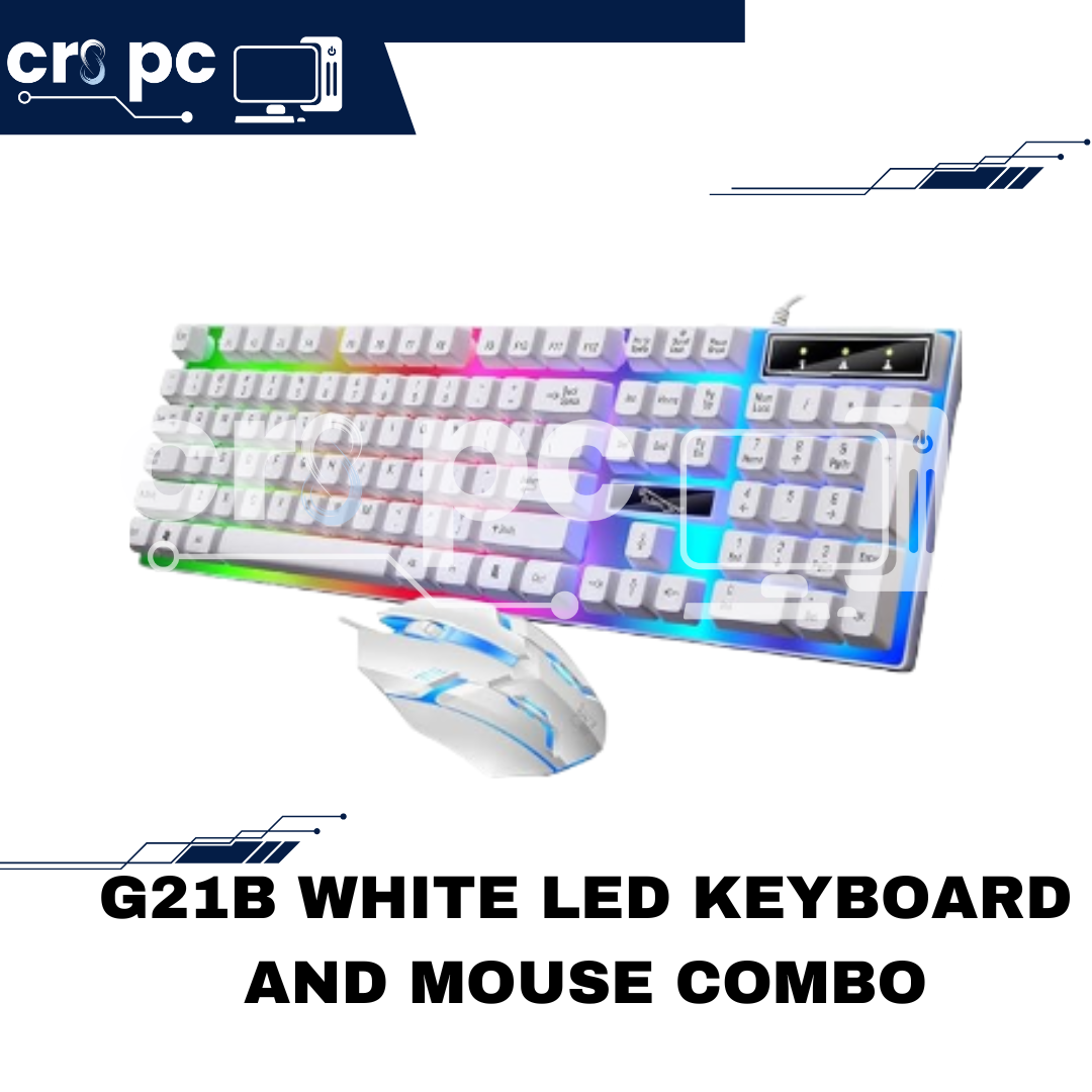 G21B WHITE LED KEYBOARD AND MOUSE COMBO | Lazada PH