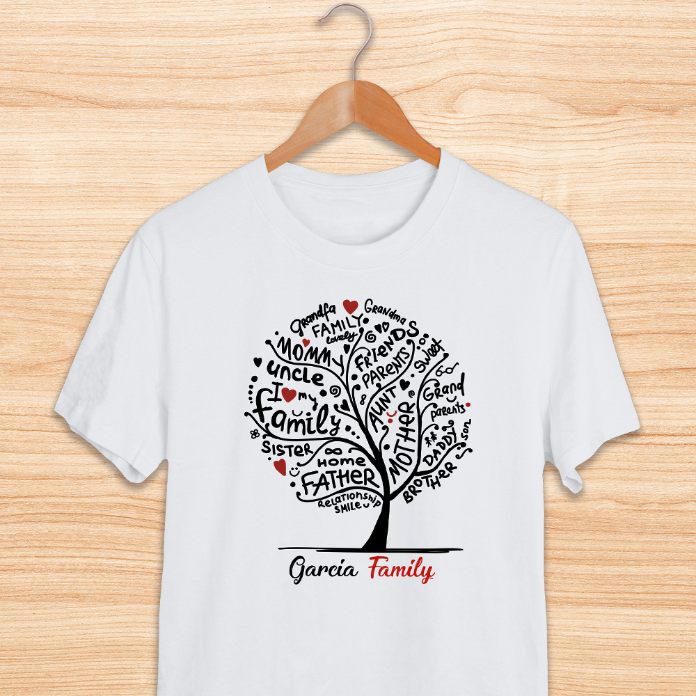 Transfer It "Family Tree" Personalize Family Reunion Shirt "SOLD per ...