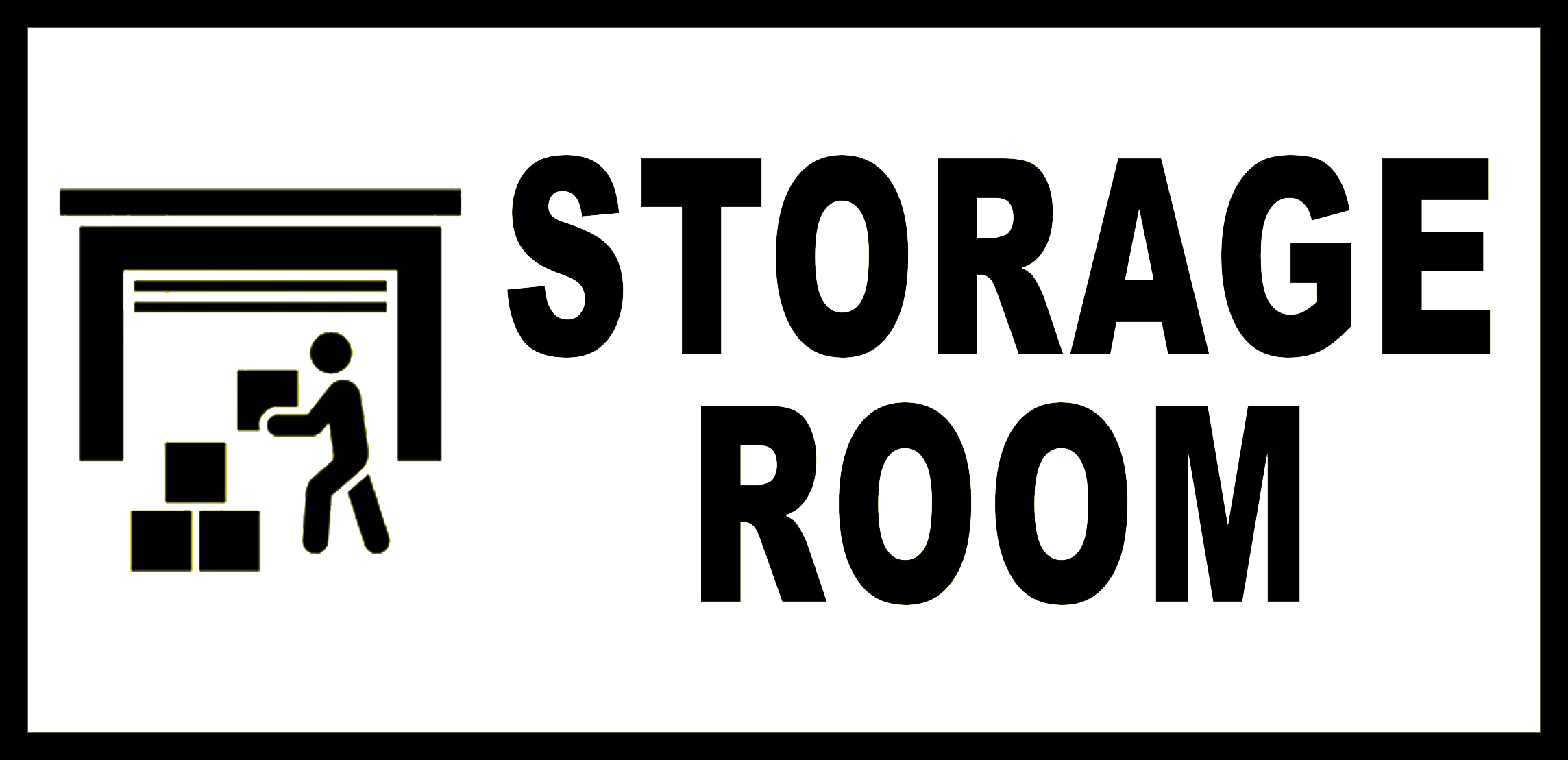 STORAGE ROOM SIGNAGE PVC TYPE WATERPROOF AND NON-FADING | Lazada PH