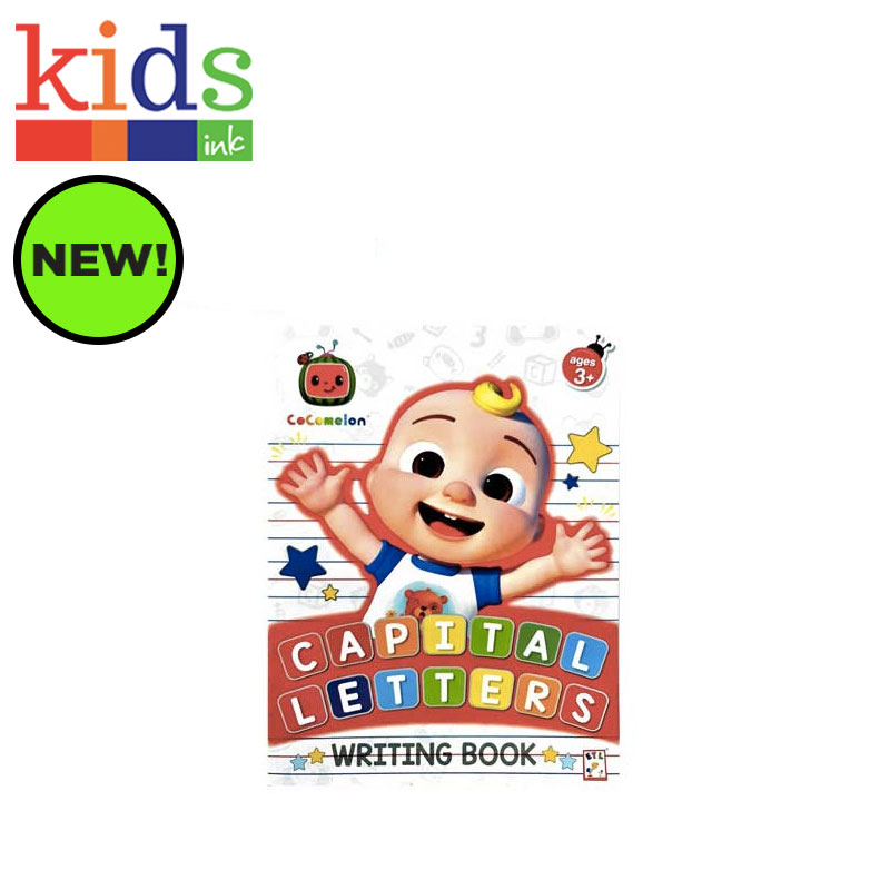 Cocomelon Capital Letters Writing Books - Trade Paperback - Kids Ink ...