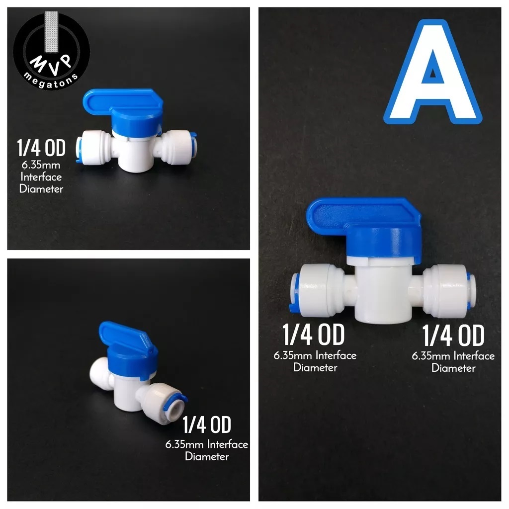 Hand Valve Ball Valve Quick Connect Water Purifier Reverse Osmosis RO ...