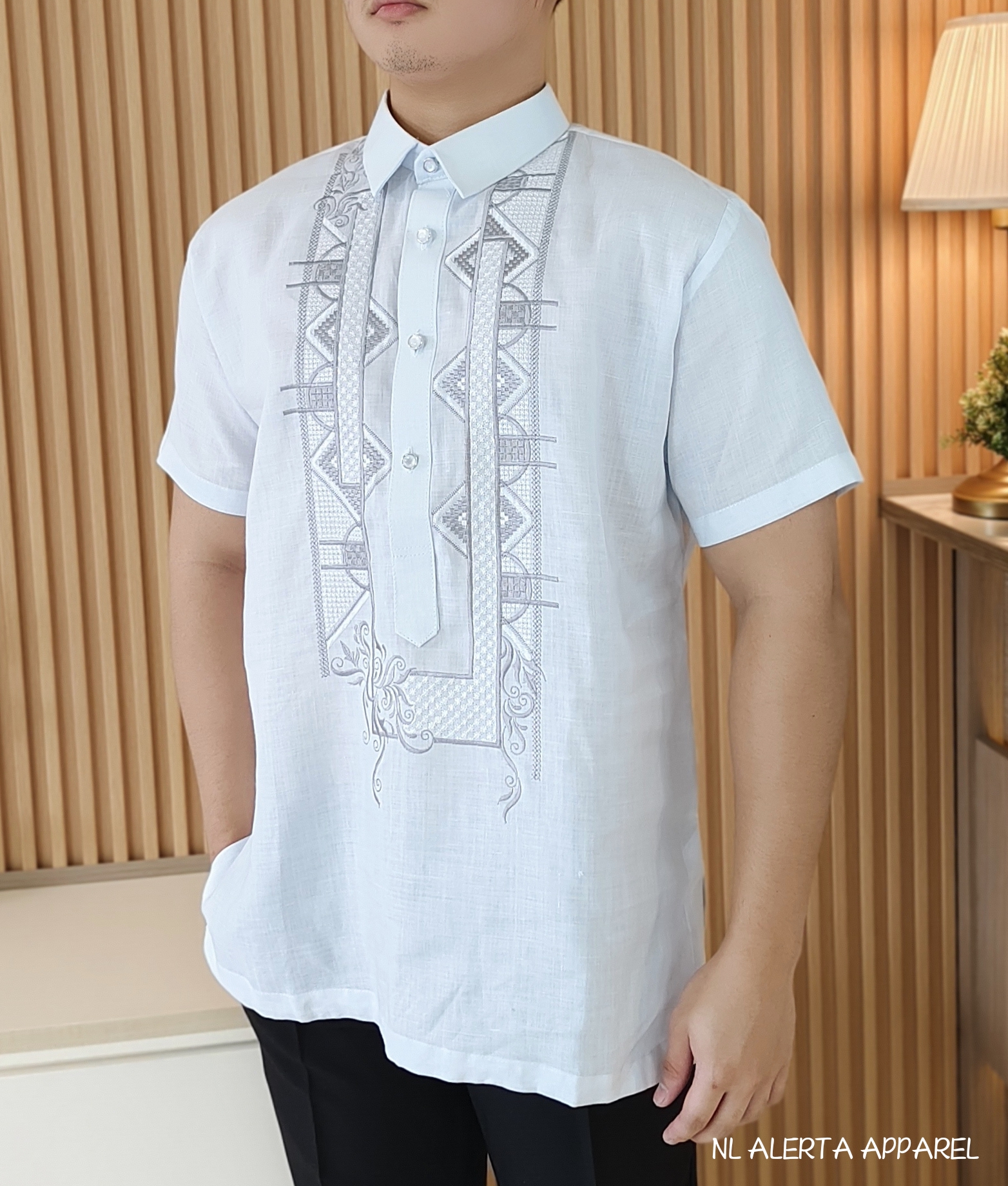 MODERN BARONG SHORT SLEEVE FOR MEN GUSOT MAYAMAN | Lazada PH