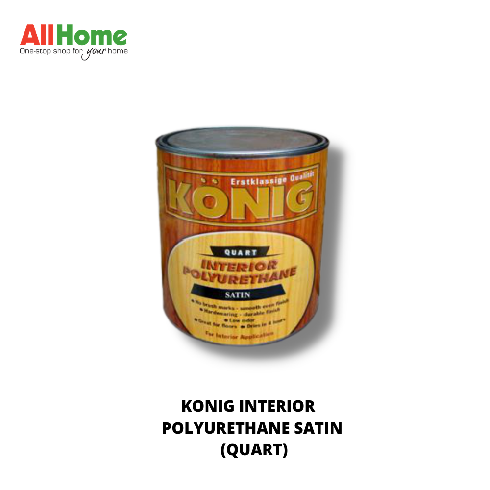 KONIG INTERIOR POLYURETHANE SATIN (QUART) | Lazada PH
