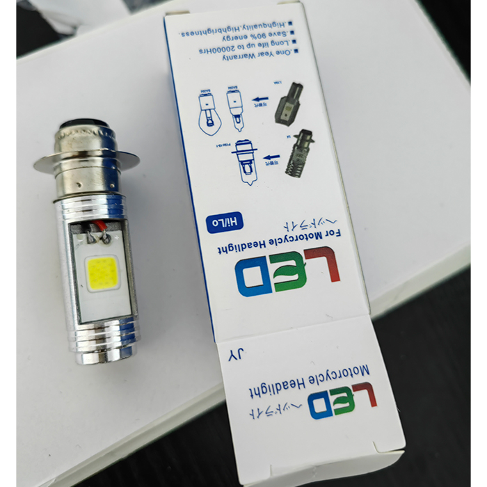 MDL KILLER BULB MOTORCYCLE HEADLIGHT WITH BLUE PARK LIGHT T19 H6 WAVES ...