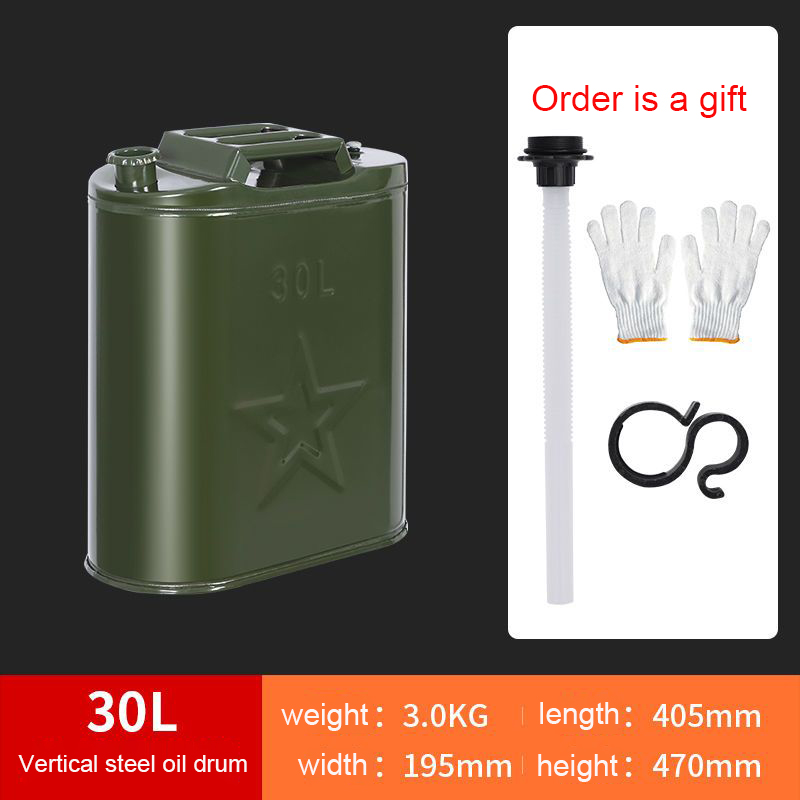Thickened Iron Barrel Gasoline Tank 30-Litre 20-Litre 10-Litre Diesel Barrel Fuel Tank Special ...