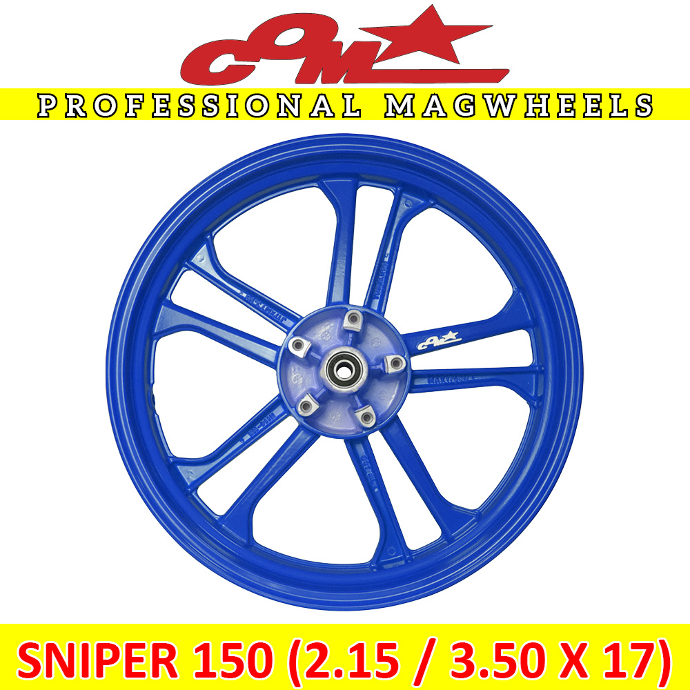 COMSTAR Professional Magwheels for SNIPER 150 (2.15 X 17 / 3.50 X 17 ...