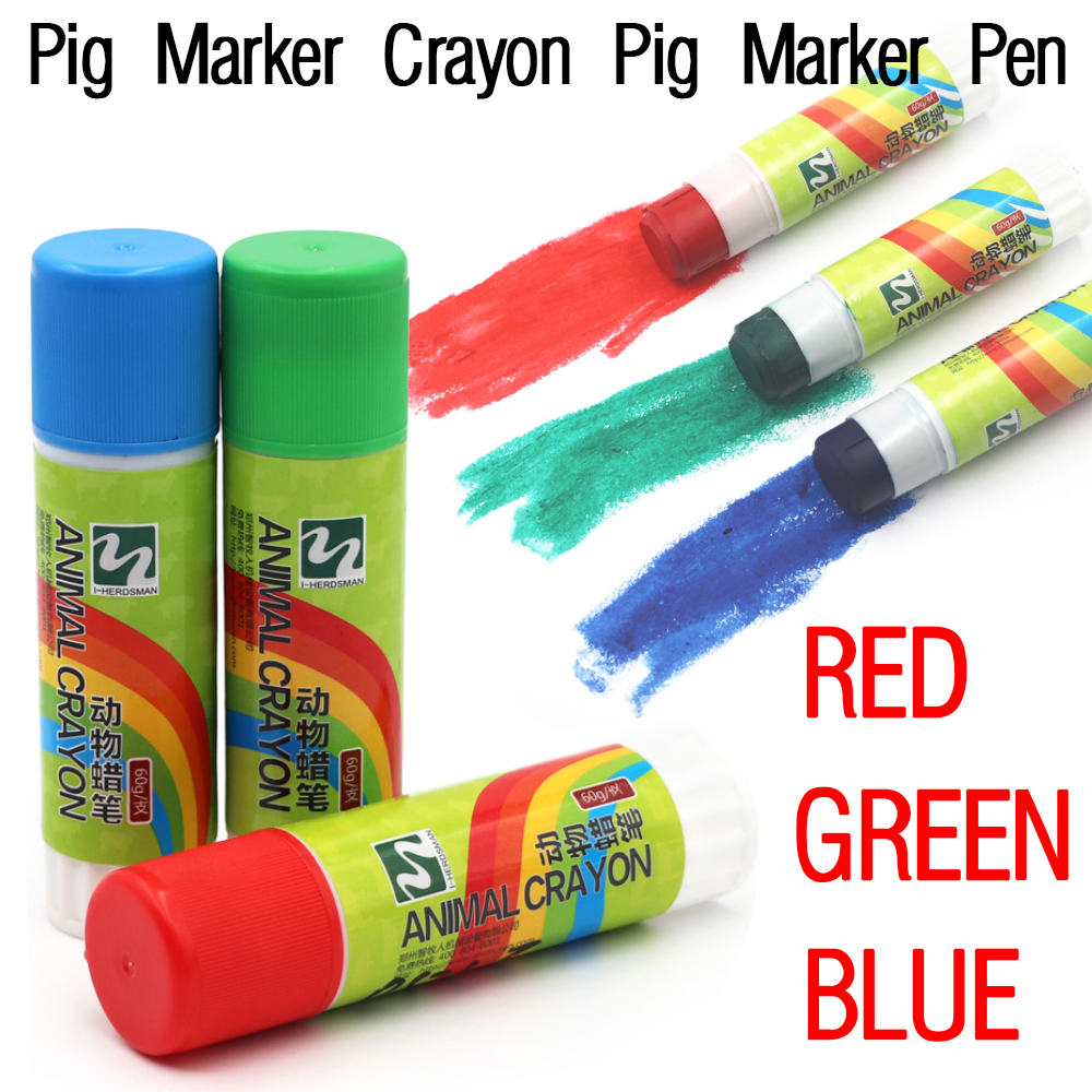 1Pc Pig Marker Crayon Pig Marker Pen Cattle And Sheep Marker Crayon ...