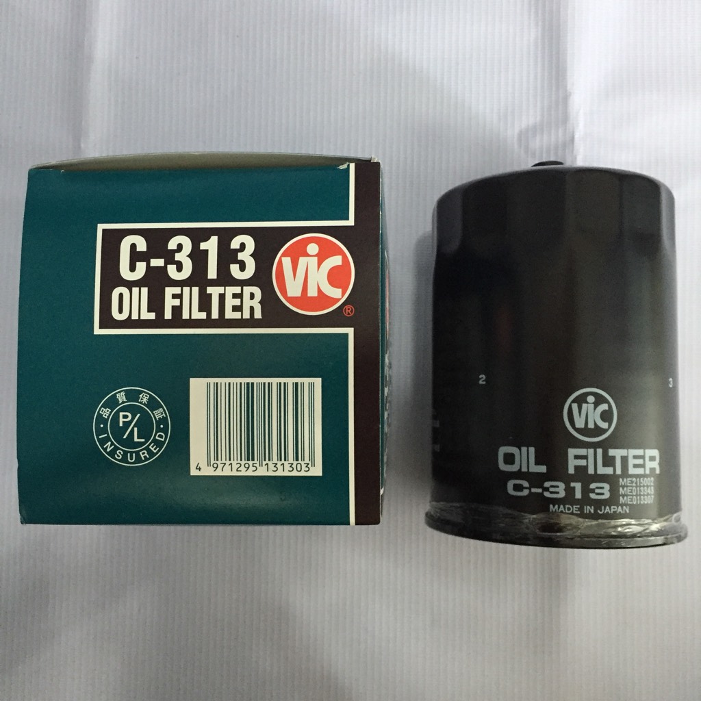 ORIGINAL/GENUINE VIC OIL FILTER C-313 FOR MITSUBISHI 4M40/4M41 DIESEL ...