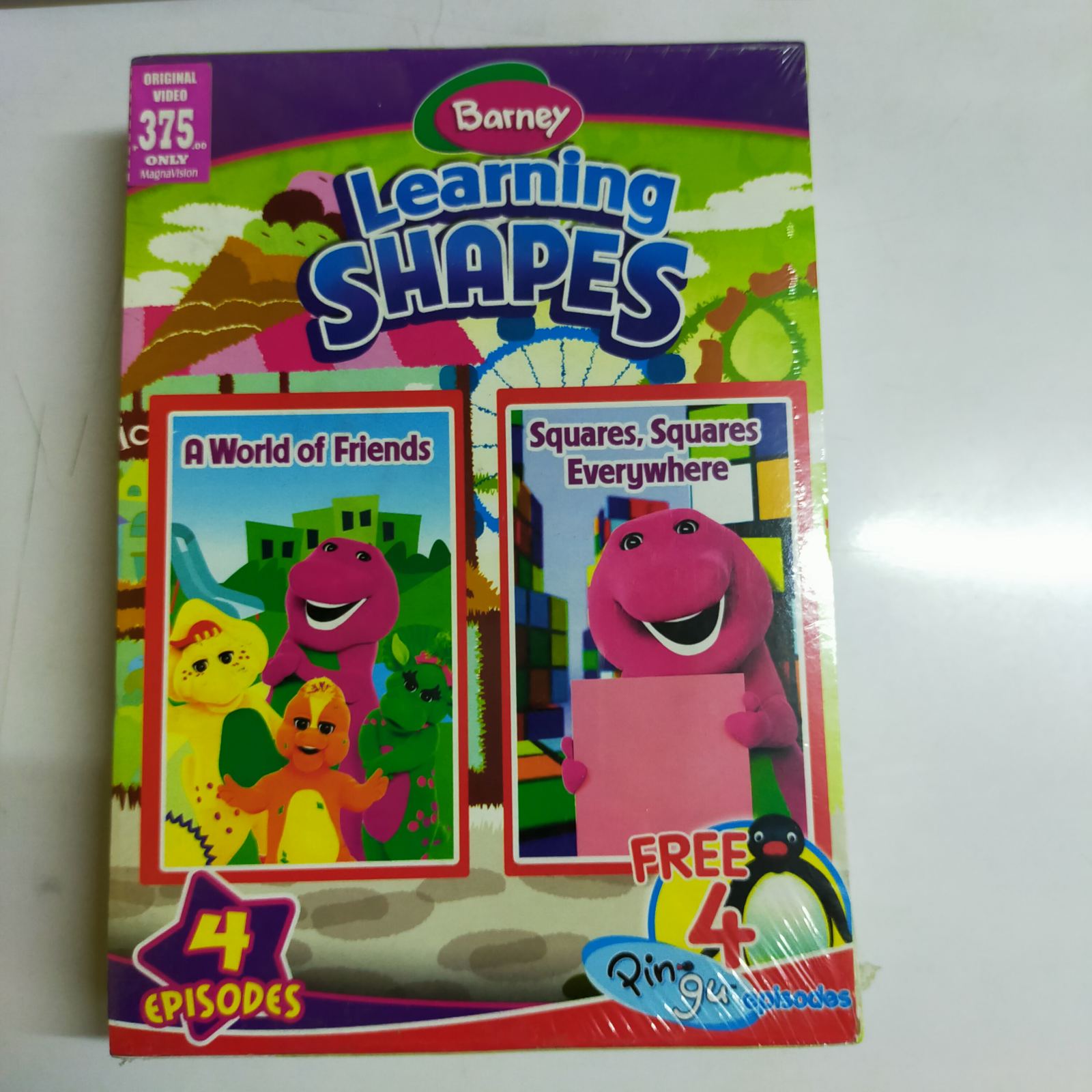 Barney Learning Shapes DVD BOX SET | Lazada PH