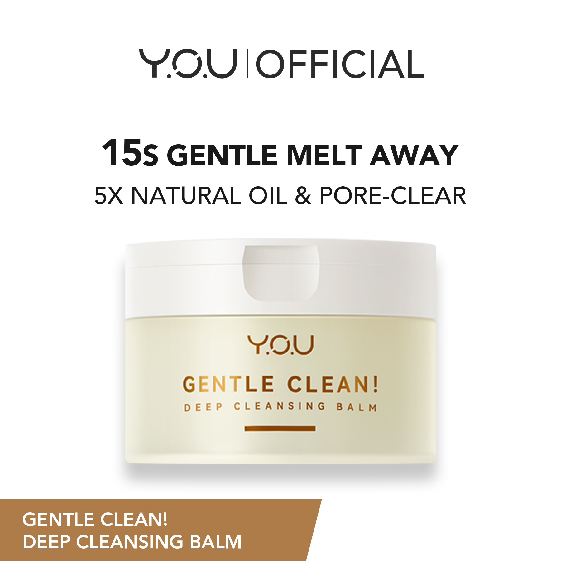 Y.O.U Gentle Clean! Deep Cleansing Balm - Cocomelt Makeup Remover ...