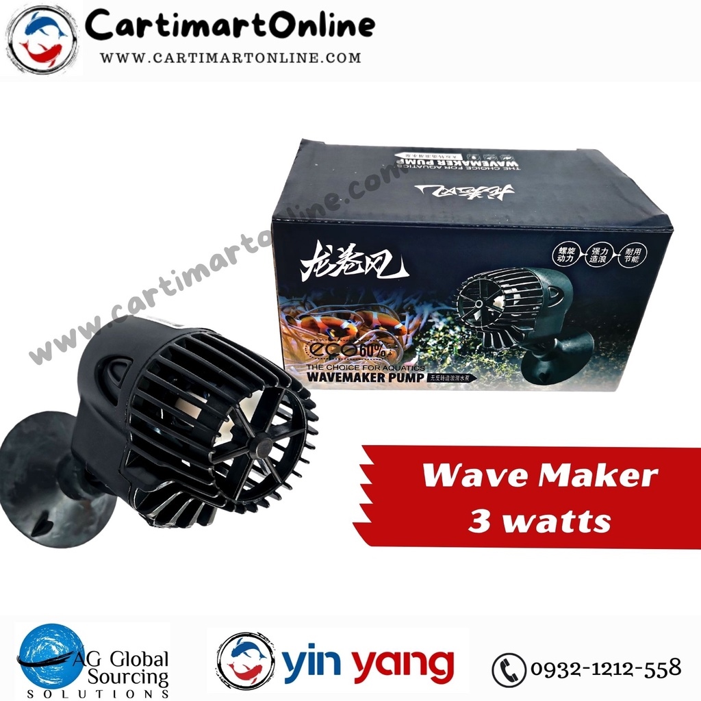 Wavemaker Pump YU3W100M for Aquarium 3 watts 3000 liters per hour Buy 1 ...