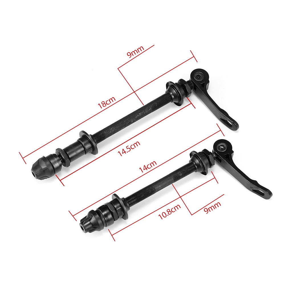 Kolo Mountain Bike Bicycle Quick Release Front Back Axles Wheel Hollow ...
