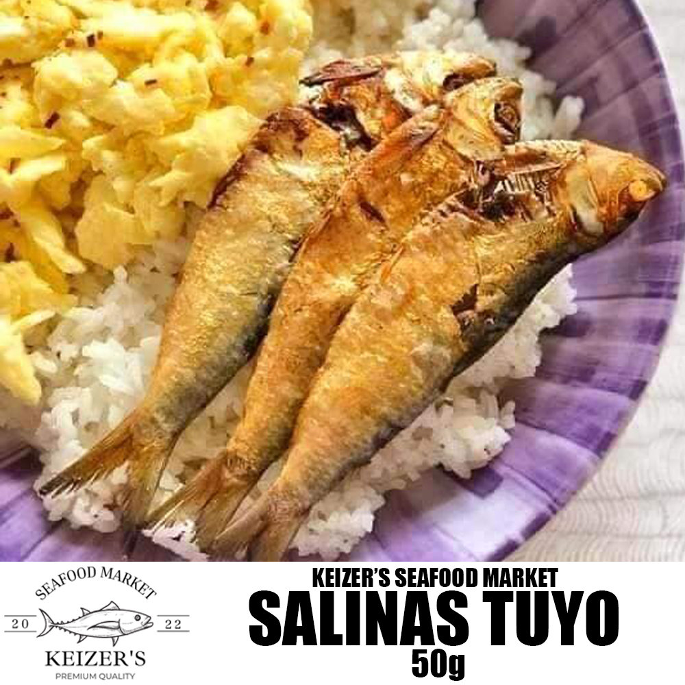 Keizer's Seafood Market 50g Salinas Tuyo Dried Fish Salinas Tuyo dried ...