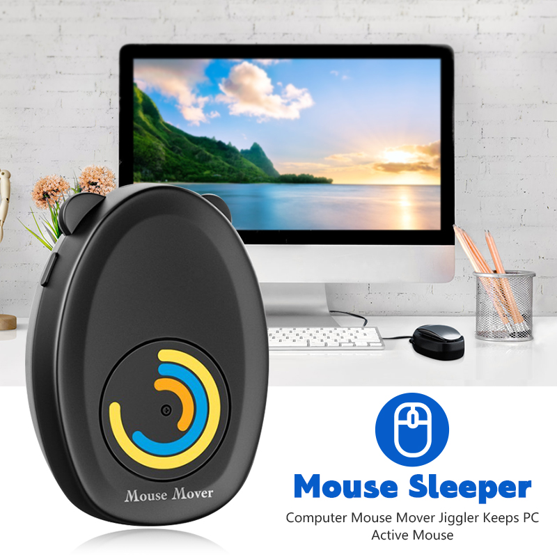 Undetectable Mouse Mover Jiggler with ON/Off Switch and USB Port Drive ...
