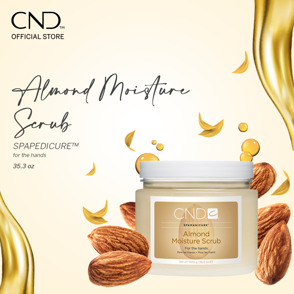 CND Spamanicure Almond Moisture Scrub 1000g/35.3oz | Lazada PH