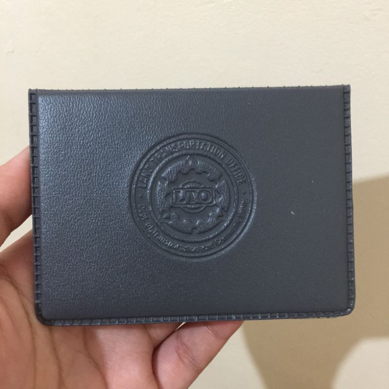 LTO Driver's License Card Holder (Hardcase/GORDON Material/EMBOSSED LTO ...