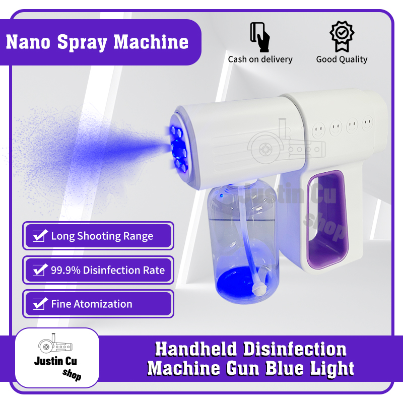 K6X Wireless Disinfection Machine Gun Anion Blu-ray Nano Sprayer Beauty ...